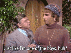 GIF ralph furley threes company jack tripper - animated GIF on GIFER