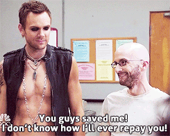 Jeff x dean season 3 community GIF - Find on GIFER