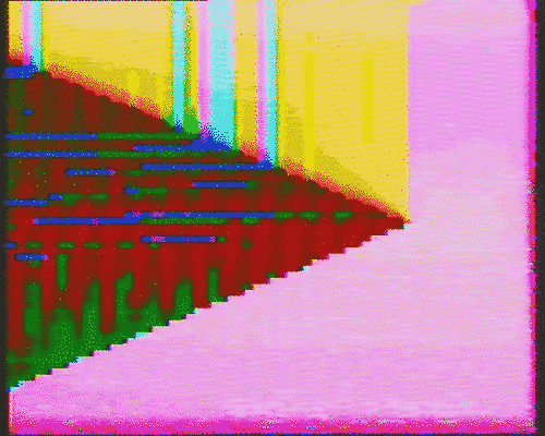 Loop glitch art feedback GIF - Find on GIFER