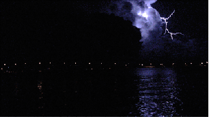 Lightning weather thunderstorm GIF - Find on GIFER