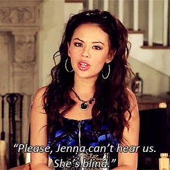 Pretty little liars pll janel parrish GIF - Find on GIFER