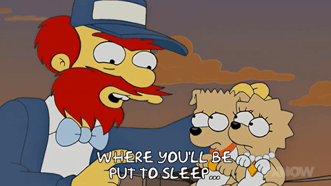 GIF episode 12 season 19 groundskeeper willie - animated GIF on GIFER