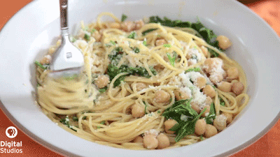 Pasta cooking food GIF - Find on GIFER