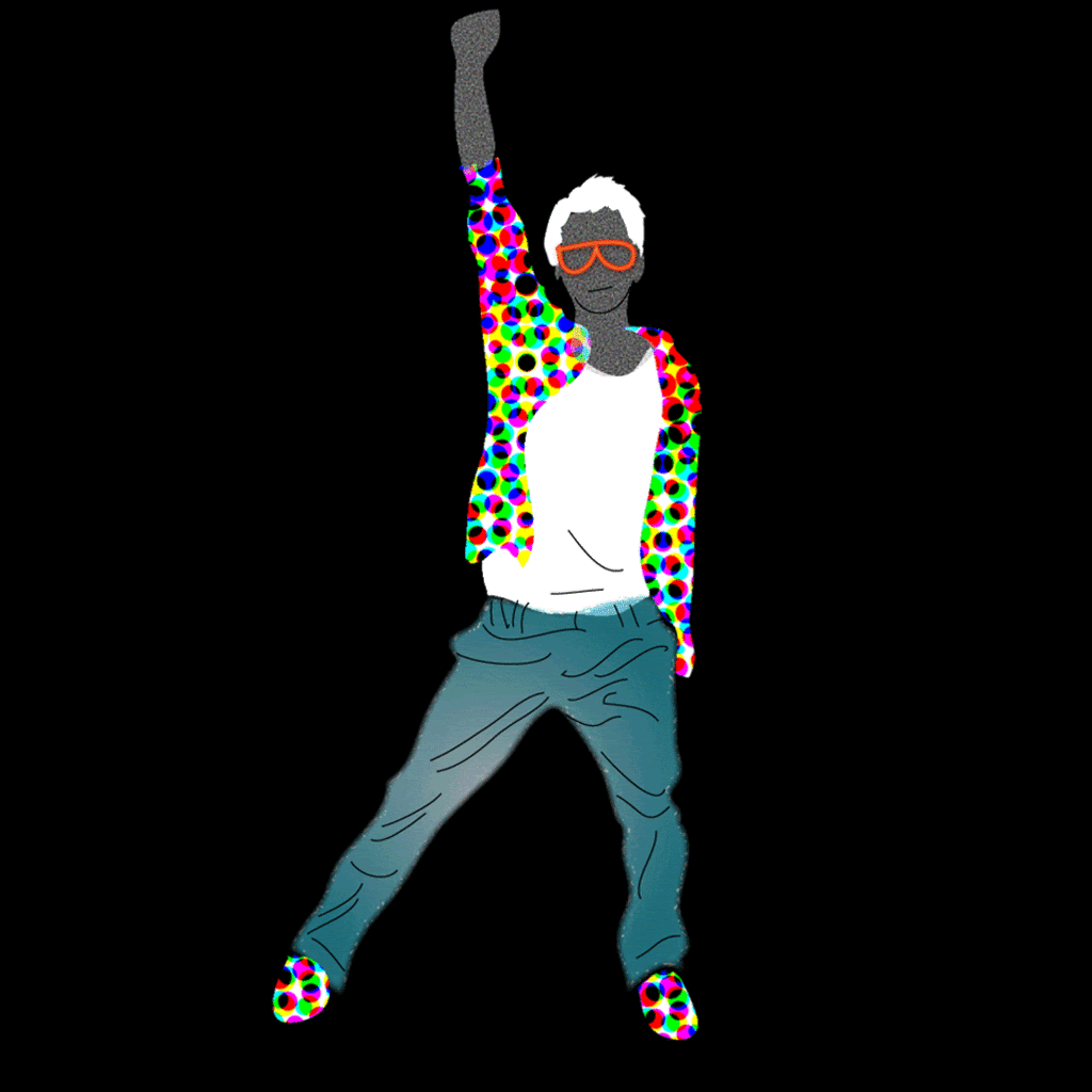 Disco image pattern GIF - Find on GIFER