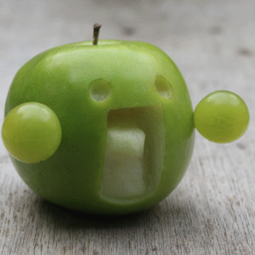 Apple green strength GIF - Find on GIFER