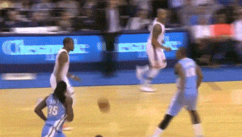 Kevin Durant Crossover Gif