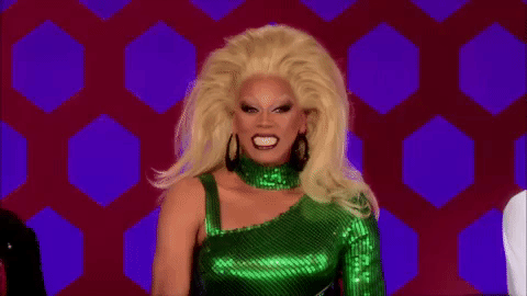 Rupauls drag race tv show rupaul GIF - Find on GIFER