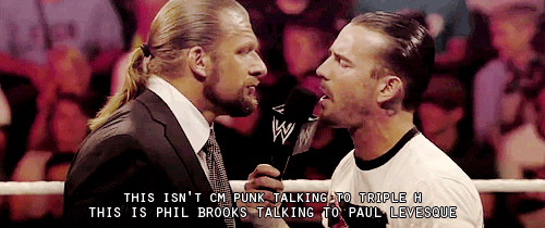 GIF cm punk - animated GIF on GIFER