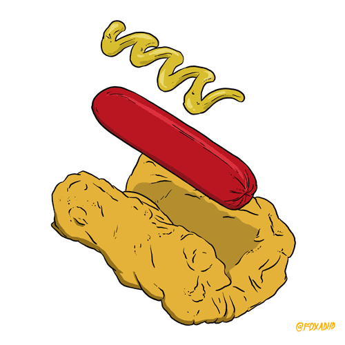 Lol food fox GIF - Find on GIFER