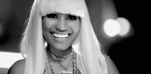 Happy nicki minaj GIF - Find on GIFER