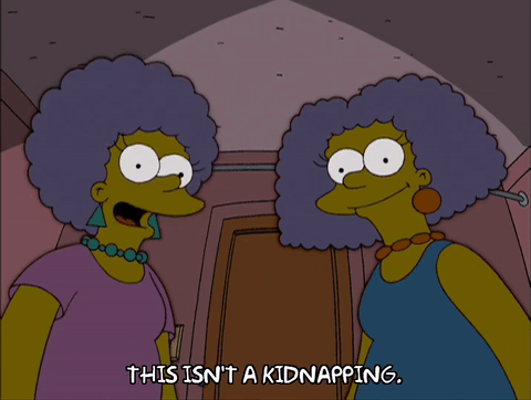 GIF selma bouvier 17x17 episode 17 - animated GIF on GIFER