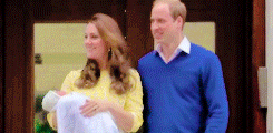 GIF princess charlotte prince william prince george - animated GIF on GIFER