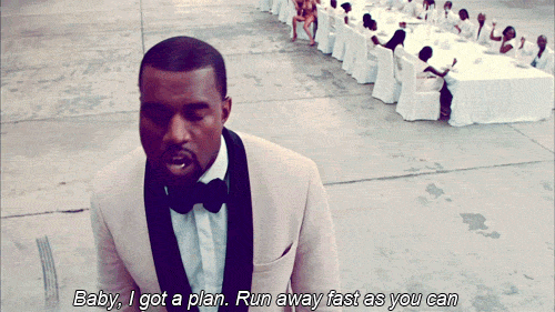 Kanye runaway run away GIF - Find on GIFER