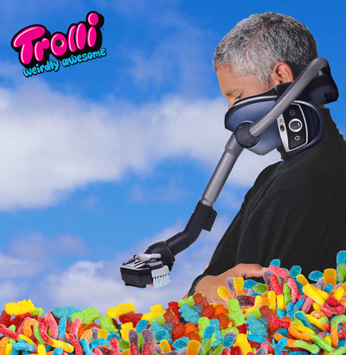Eating candy trolli GIF - Find on GIFER