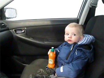 GIF baby car time - animated GIF on GIFER