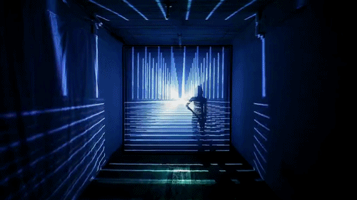 Light geometric GIF - Find on GIFER