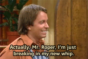 Threes company jack tripper GIF - Find on GIFER