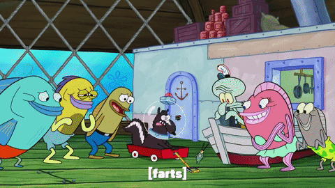 GIF pineapple invasion spongebob squarepants season 9 - animated GIF on ...