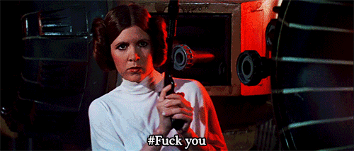 Star wars princess leia GIF - Find on GIFER