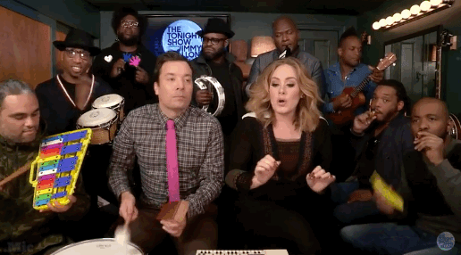 Jimmy fallon music GIF - Find on GIFER
