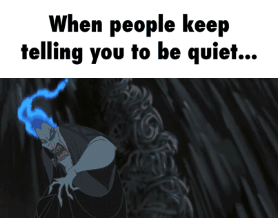 Be quiet GIF - Find on GIFER