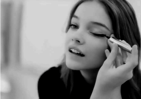 Fashion model makeup GIF - Find on GIFER