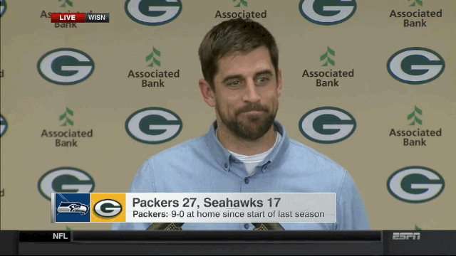 Aaron rodgers GIF - Find on GIFER
