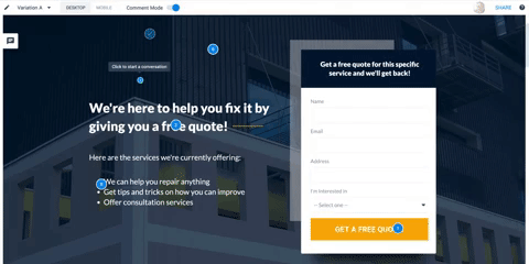 GIF comment feed marketing collaboration - animated GIF on GIFER