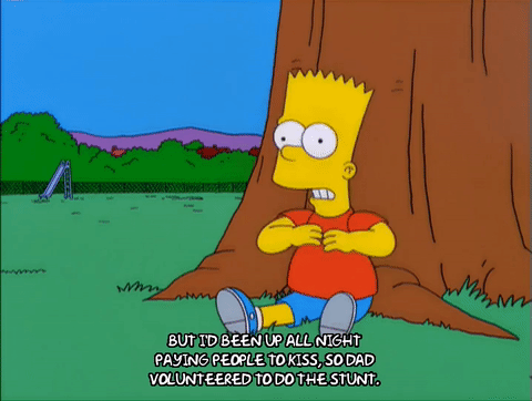 Bart simpson episode 22 upset GIF - Find on GIFER