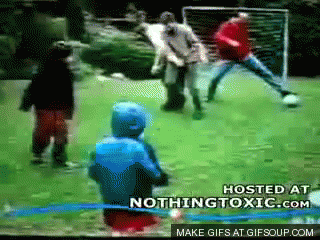 People Getting Hit In The Face Gif
