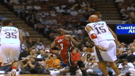 GIF dunk miami heat slam dunk - animated GIF on GIFER