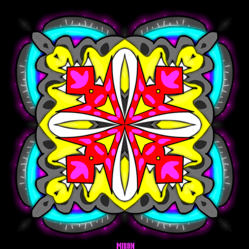 Kaleidoscope psychedelic GIF - Find on GIFER