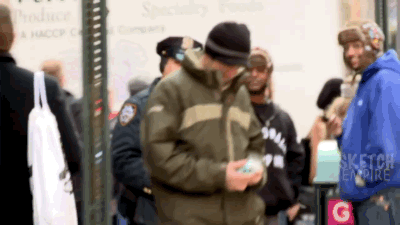 Prank cop GIF - Find on GIFER