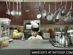 GIF kitchen kyungsoo - animated GIF on GIFER
