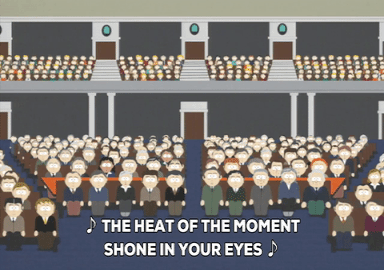GIF people crowd audience - animated GIF on GIFER