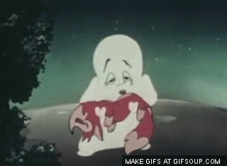 Ghost casper crying GIF on GIFER - by Grojas