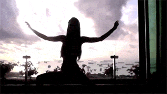 Yoga fitness workout GIF - Find on GIFER