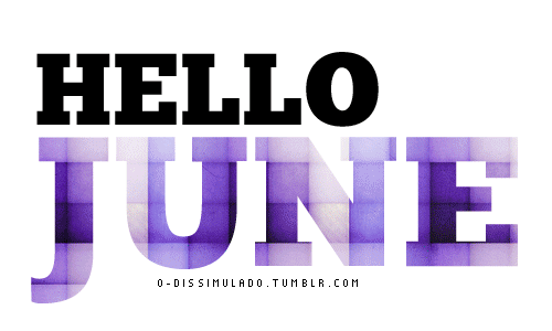 Hello June Gif Rose Pail Goodbye May Hello June!