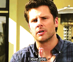 GIF psych i love you confession - animated GIF on GIFER