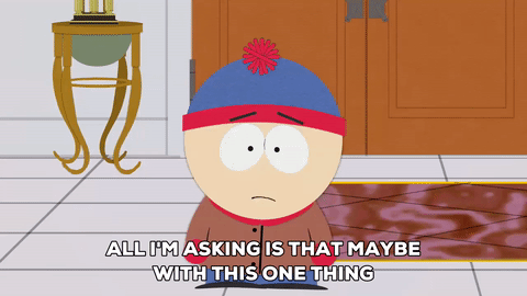 Stan marsh door stan GIF - Find on GIFER