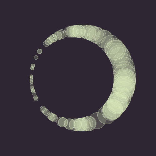 Processing circles perfect loop GIF - Find on GIFER