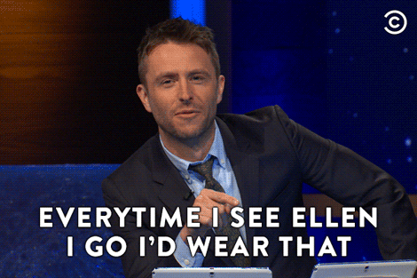 GIF television ellen degeneres midnight - animated GIF on GIFER