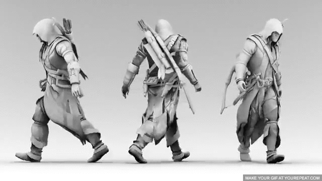 Walk cycle GIF - Find on GIFER