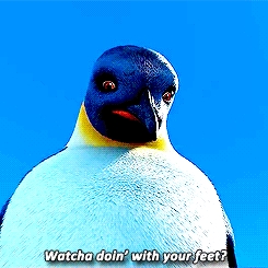 Happy Feet Animated Gif Happy Feet Dance With Mumble On Make A GIF