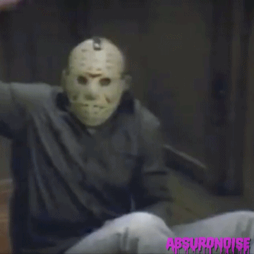 Throws Ax 2009 Friday The 13th Gif