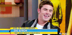 Zac efron interviews good morning america GIF - Find on GIFER