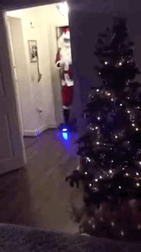 Drunk Santa Gif