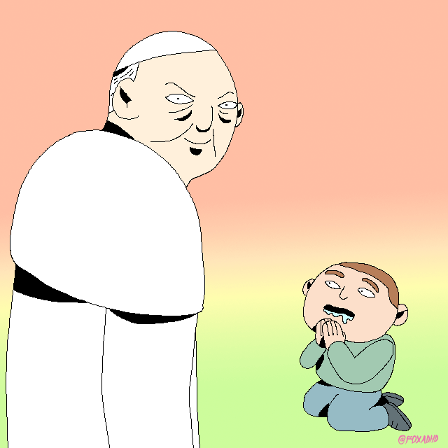 Pizza pope eucharist GIF - Find on GIFER