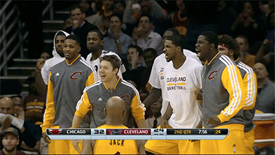 Reaction basketball nba GIF - Find on GIFER