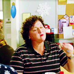 GIF glee h coach beiste shannon beiste - animated GIF on GIFER